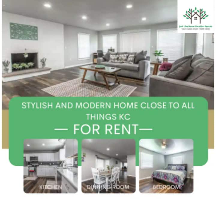 Stylish And Modern Home Close To All Things Kc - Independence, MO