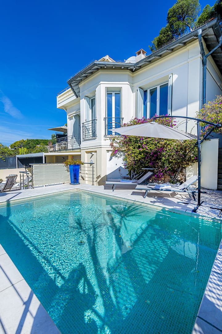 Magnifique Villa ,Superbe Vue Mer. Piscine/parking - Nizza