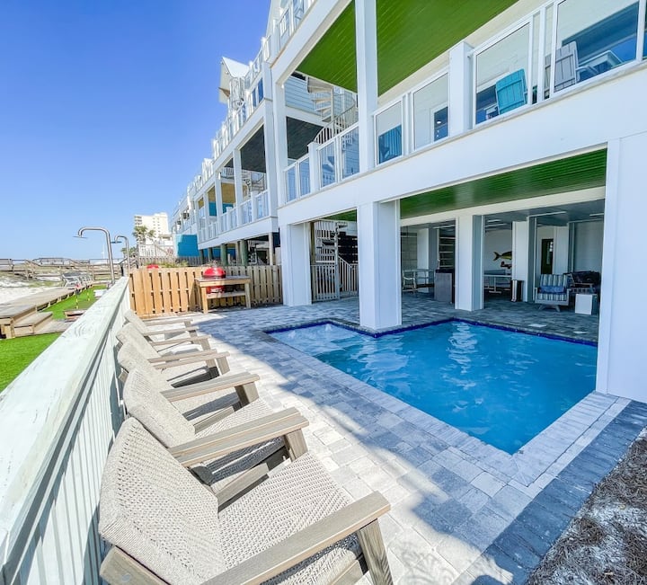 Sweet Swell - Perfect Beachfront Home For Families - Panama City Beach, FL