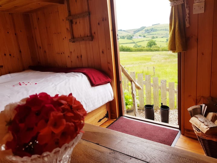 Cozy Cabin Retreat O Top Of The Shropshire Hills - Kerry