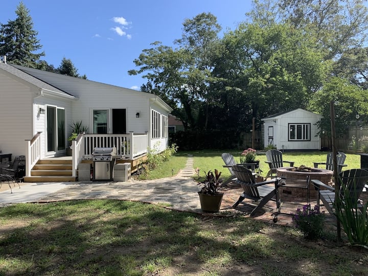 1 Blk To Beach Sunsets- Huge Yard- Bonus Spaces! - North Cape May