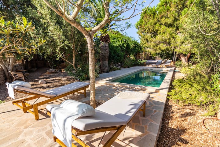 Can Blai Blai Finca Mit Garten, Aussicht Und Pool - Mallorca