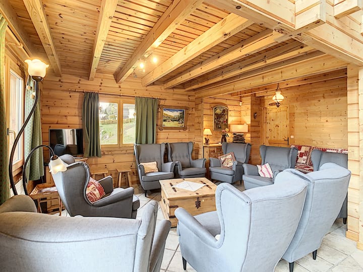 Chalet Demi-quartier, 7 Pièces, 14 Pers. - Combloux