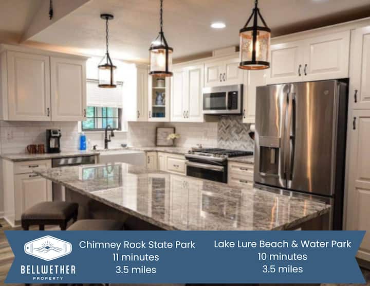 Perfect Getaway At Lake Lure | 3 Bedroom, Sleeps 8 - Lake Lure, NC