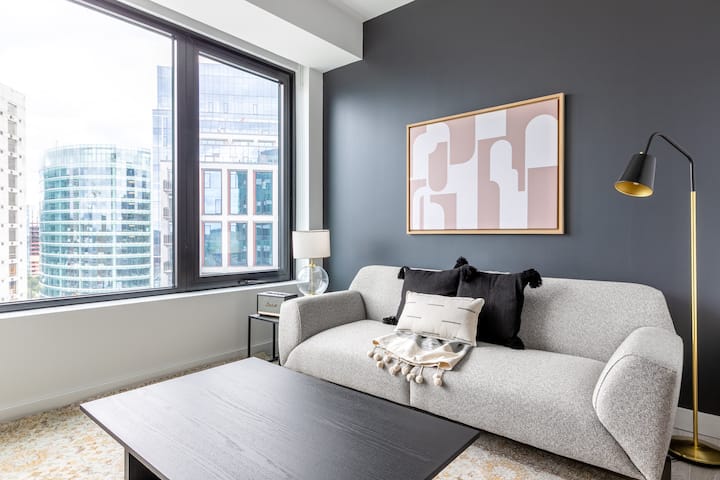Gorgeous Seaport 1br W/ Gym, Pool, W/d, Doorman, By Blueground - Boston, MA