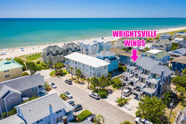 Charming Townhouse With Beautiful Ocean Views! - Wrightsville Beach, NC