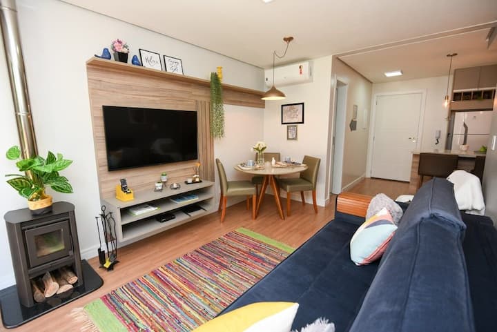 Rosa Apartamento Charm Home - Canela