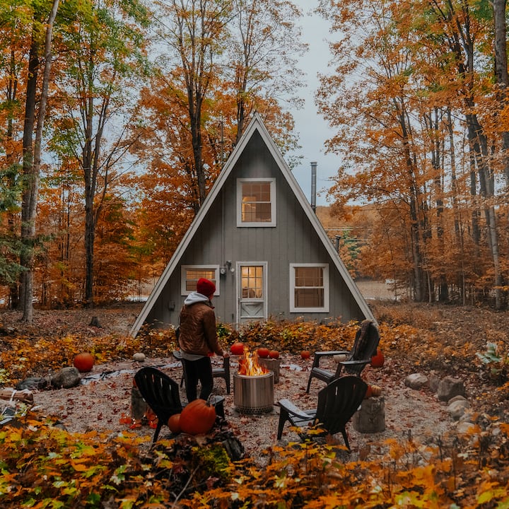 Cozy Aframe On Tunnel Of Trees Harbor Springs - Harbor Springs, MI