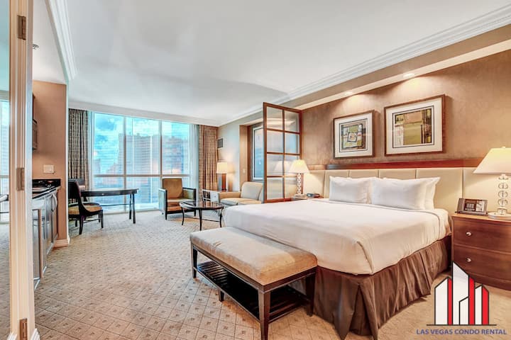 Mgm Signature-15-711 Strip View Jacuzzi Studio - 天堂市