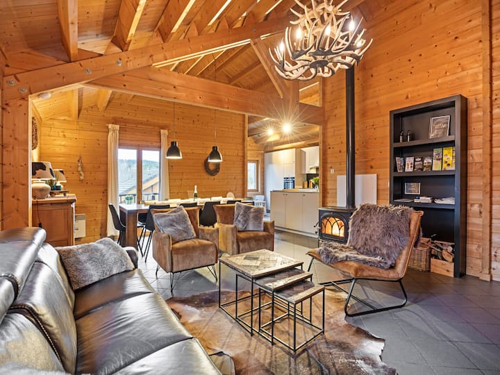 Chalet éLégant à Manhay Avec Sauna - Manhay