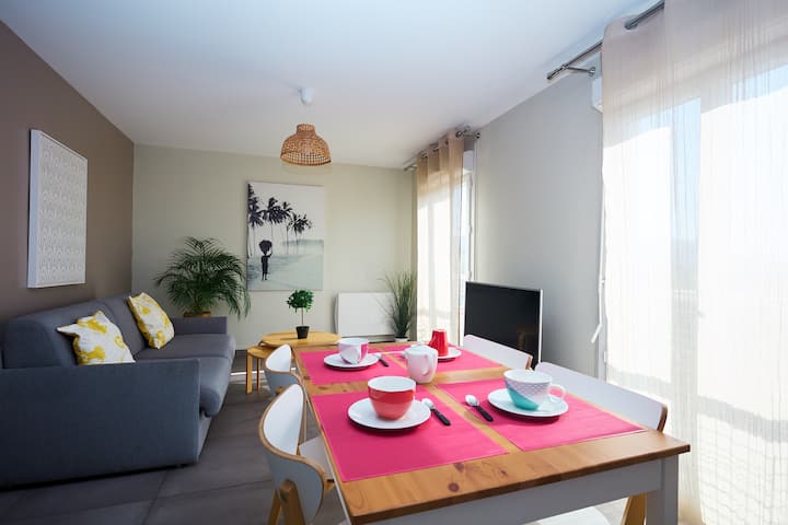 Appartement Cosy - Métro & Vélodrome à Proximité - Marseille