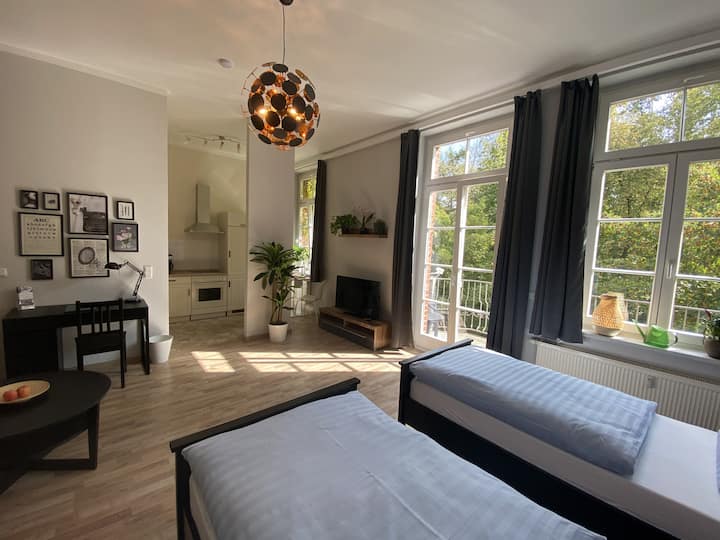 Appartement-salle De Bain Privée-balcon-könig Geor - Wurzen