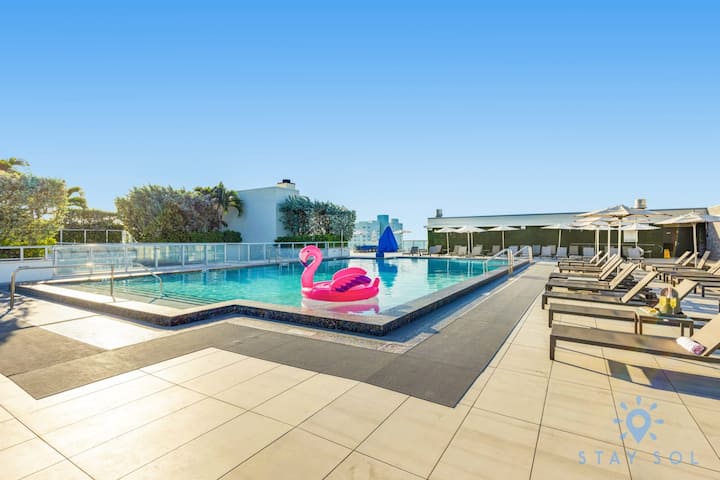Rooftop Pool+hot Tub|hollywood Beach Broad–walk - Hollywood, FL
