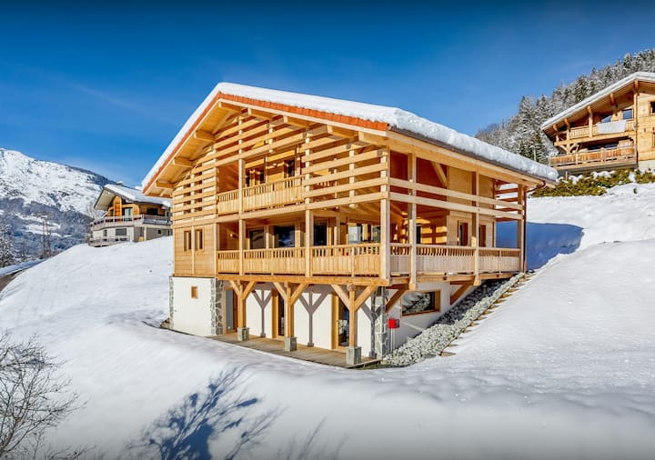 Séjour Au Ski Pour 10 - Panorama - Manigod
