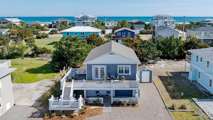 Lil'tipsea (Downstairs)- Your Beach Getaway On Top - Topsail Beach, NC