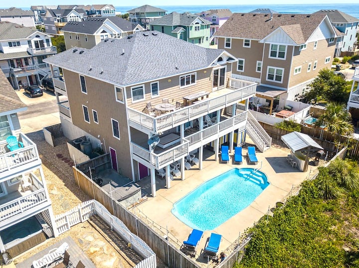 1676 Good Humor *1 Min Walk To Beach - Corolla
