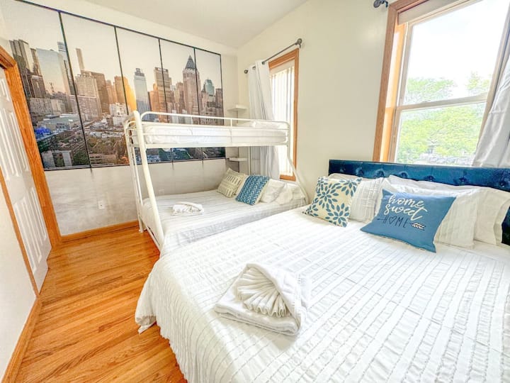 Prime Location! Fully Renovated 2br Near Nyc & Ewr - Newark, NJ