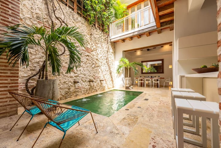 Getsemani Trendy Colonial House - Cartagena