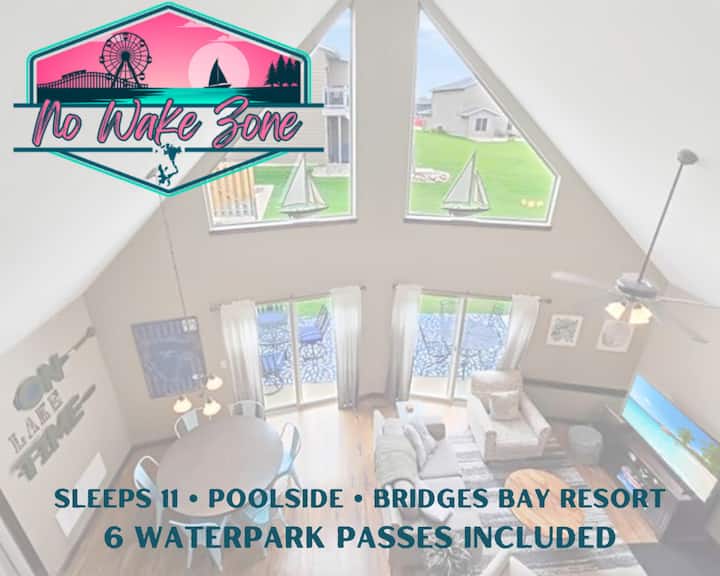 No Wake Zone Cabin At Bridges Bay Resort - Okoboji, IA