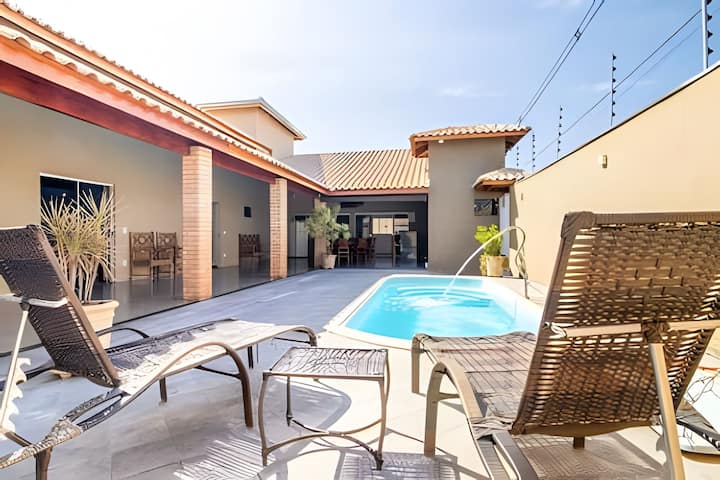 Refúgio Da Família Olímpia – Piscina Aquecida 24h - Olímpia