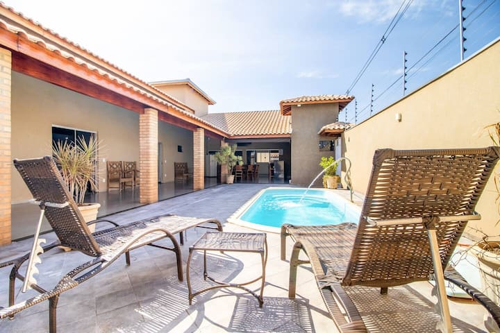 Refúgio Da Família Olímpia – Piscina Aquecida 24h - Olímpia