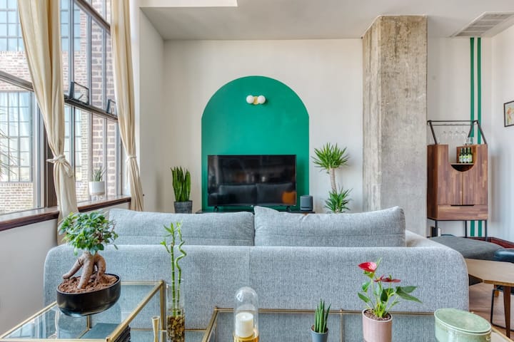 Sosuite | 1br Penthouse W W/d, Gym, On-site Bar - Port Richmond - Philadelphia