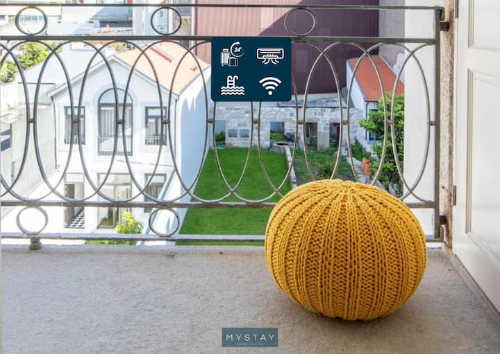 Centre Ville | Balcon | Kitchenette | Mystay - Porto