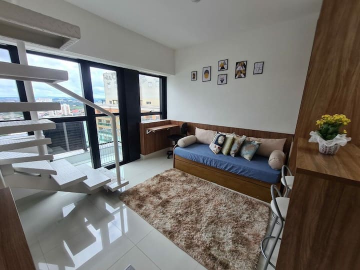 Lindíssimo Duplex 23º Em Alphaville Moderno Home - Barueri