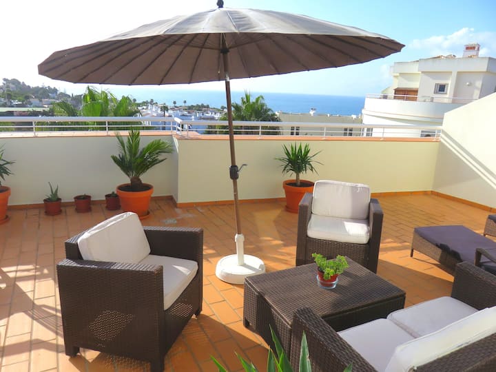 Top Floor Apartment With Large Terrace And Sea Vie - Tavira