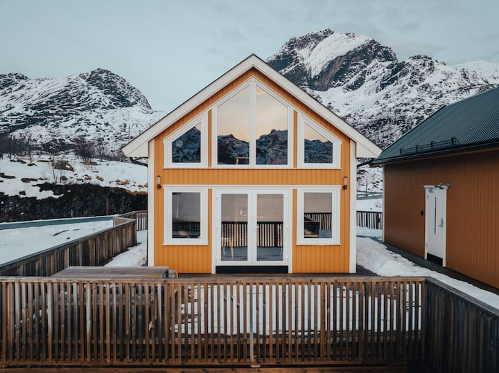 Fjordview Ryten 1 Retreat - Flakstad