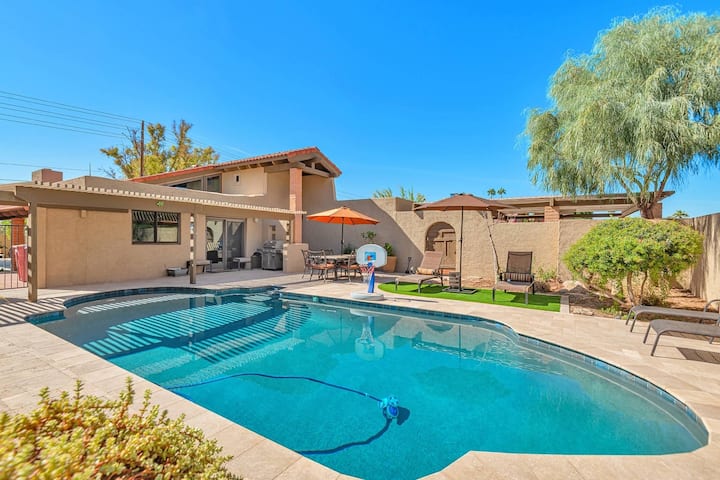 Private Heated Pool, Dog Friendly, Wifi, Near Old Town Scottsdale- Shopping+dining+golf - Scottsdale, AZ