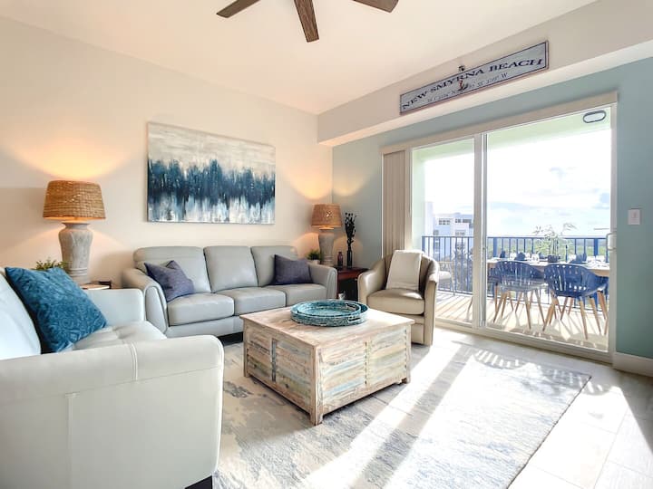 Beautiful Views Of The Fountain ~ Ow15-503 - New Smyrna Beach, FL