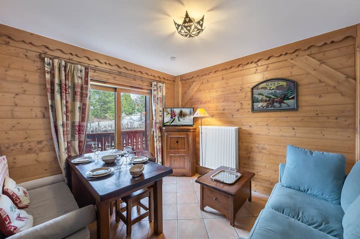 Appartement Ski Aux Pieds Avec Accès Piscine - Méribel