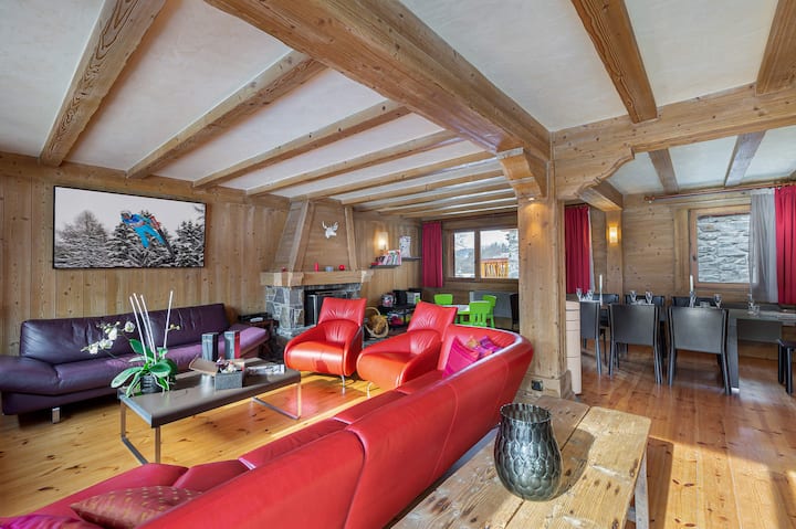 Chalet Traditionnel Proche Des Pistes - Méribel