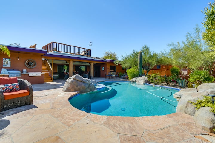 'Full Circle Ranch' W/ Pool & Views In Cave Creek - Cave Creek
