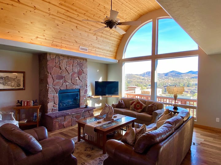 Longview Lodge - Prescott Cabin Rentals - Prescott Valley, AZ