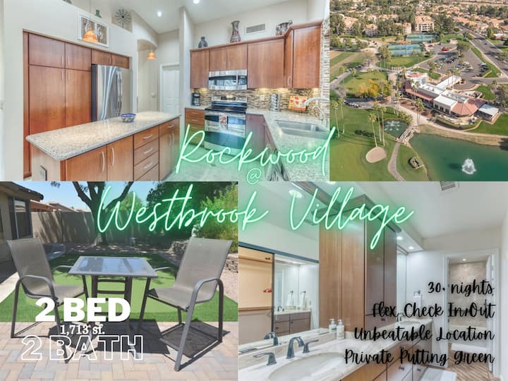 Pets, Early Check In, Putting Green! 2/2 In Wbv - Peoria, AZ