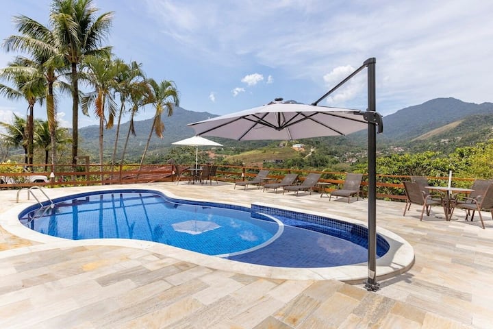 Loft With Pool And Waterfall View - Ilhabela