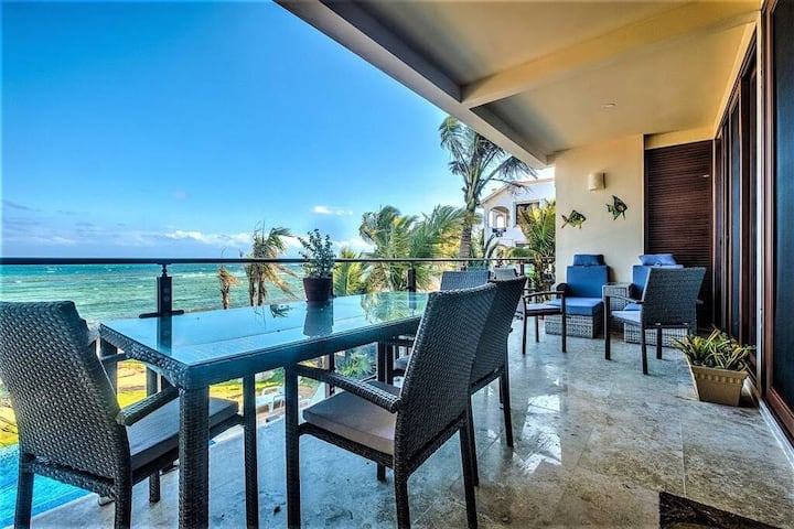 Make Lasting Memories In Your Beachfront Escape! - Akumal