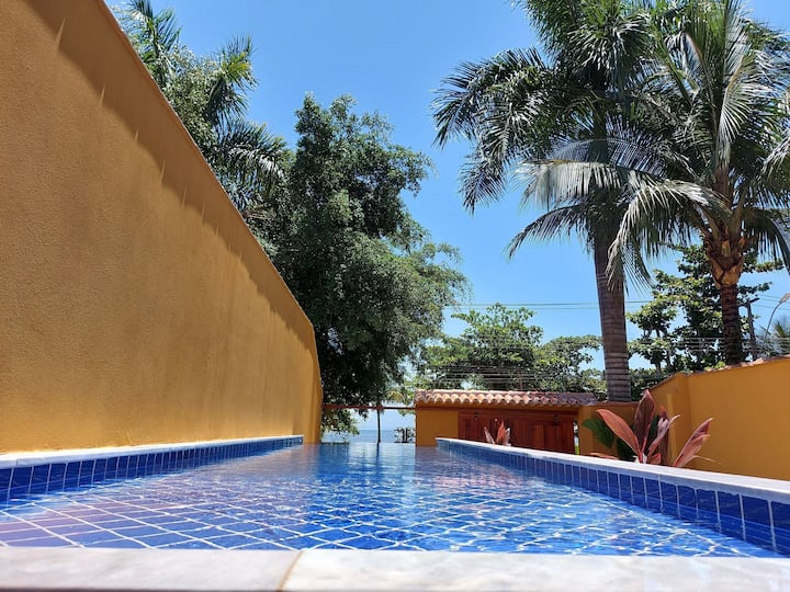 Yara House, 4 En-suites, Pool, Bbq, Front Beach, 1 - Paraty