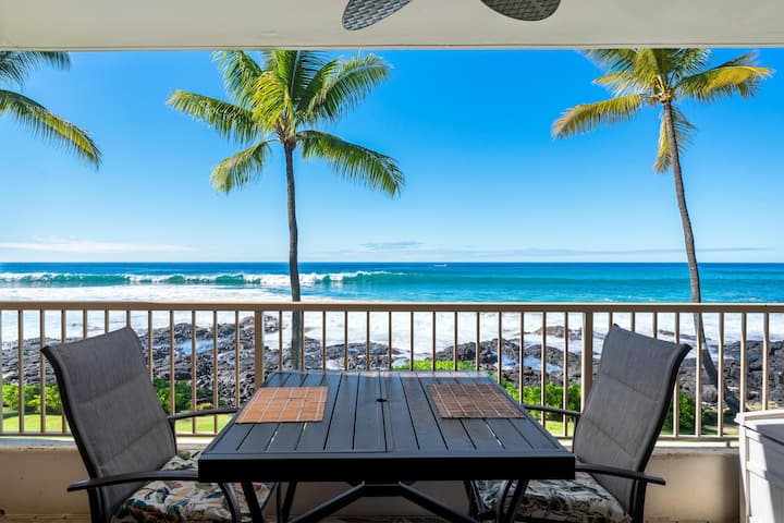 Condominio De Lujo Frente Al Mar Excepcional - Frente Al Mar! Cama King Y Aire Acondicionado - Kailua-Kona, HI