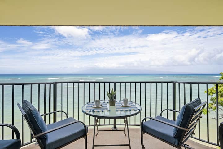 Ocean Front Am Kahana Reef! - Hawaii