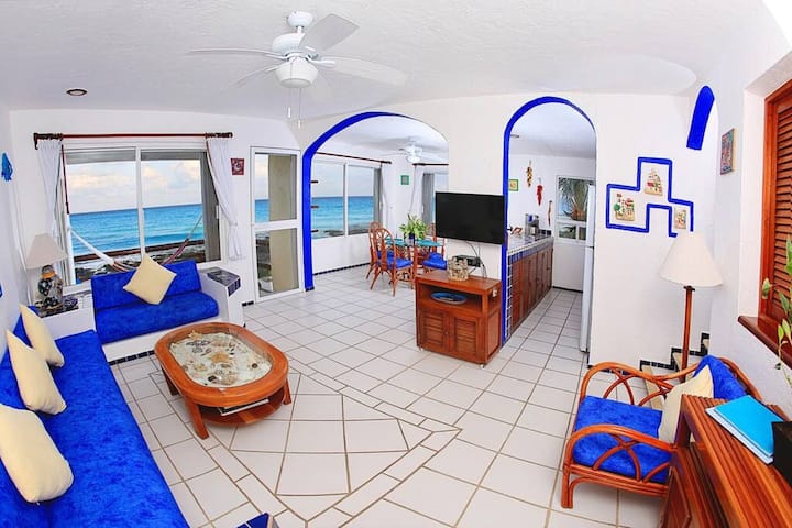 Spectacular Sea Views! Bikes! Pool! Yalku Cai 3 - Akumal