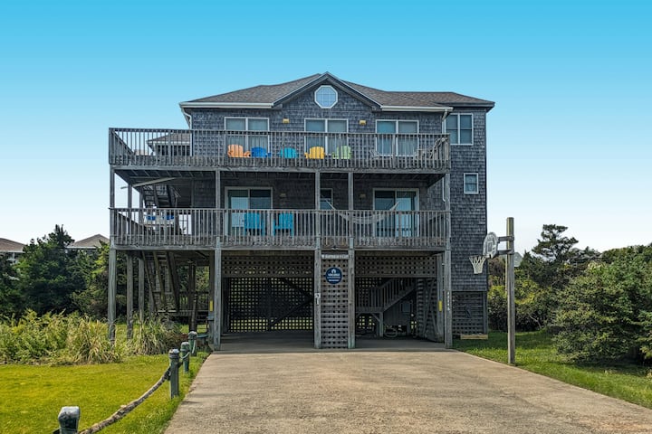 5br Oceanview | Pool | Hot Tub | Patio | W/d - Outer Banks, NC