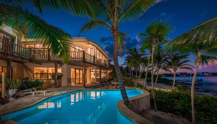 Stunning Ocean Views And Privacy At This Oasis - Akumal