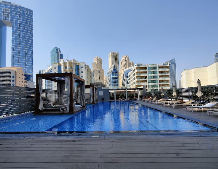 Fully Furnished Studio In Heart Of Dubai Marina - Dubai Marina