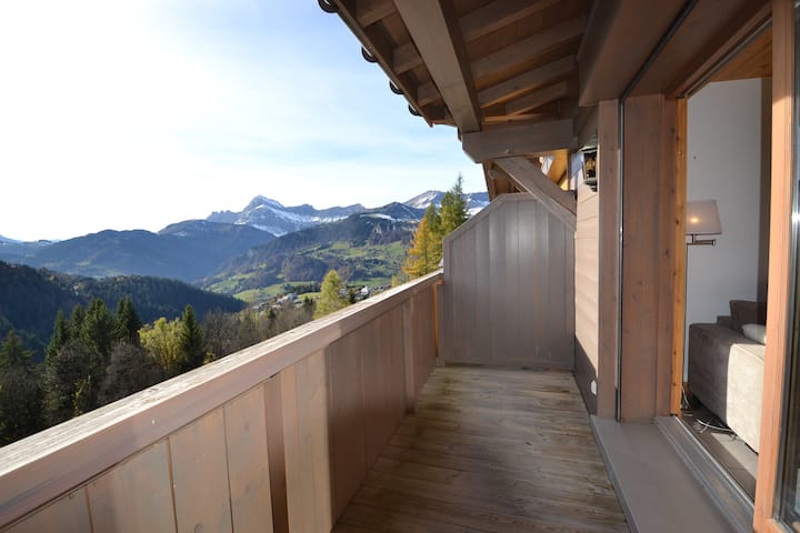 Lovely Apartment With Mont Charvin View - Notre-Dame-de-Bellecombe