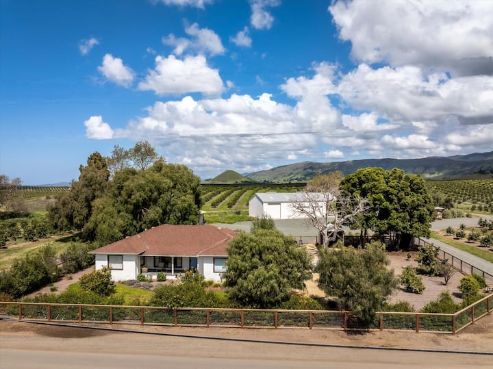 The Farm House In Beautiful Edna Valley! Sleeps 10 - San Luis Obispo, CA