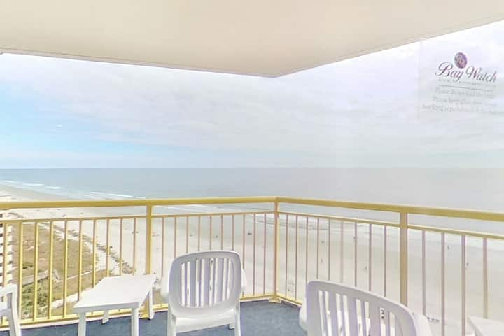 Bay Watch 1412: 2br Oceanfront | Balcony - South Carolina