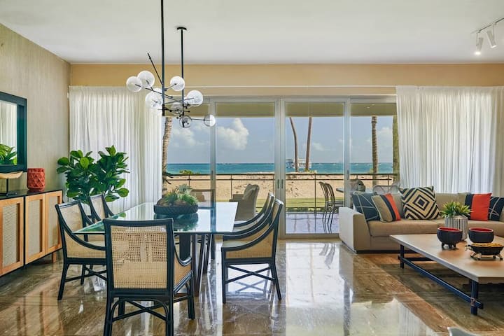 Beachfront Condo - Sea View A-101 @Costa Atlantica - Punta Cana